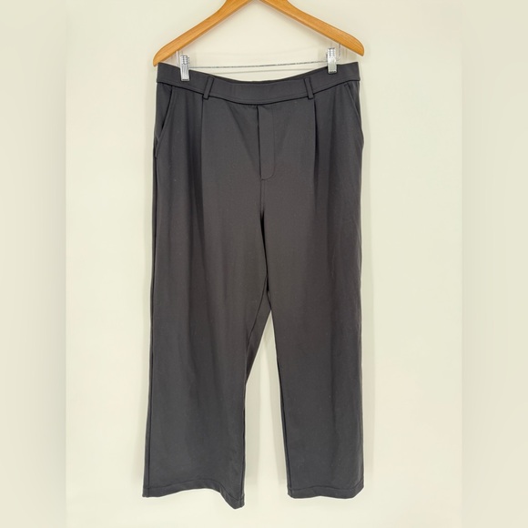 HALARA | Pants & Jumpsuits | Halara Wide Leg Black Pants Size Xl | Poshmark